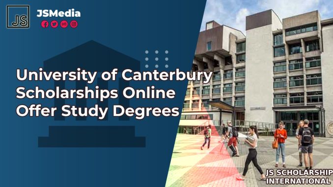 University of Canterbury Scholarships Online Offer Study Degrees - S ...